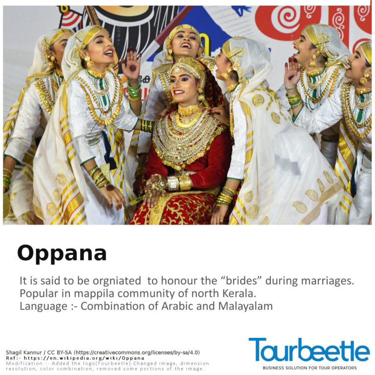 Oppana the unique Muslim wedding dance in Kerala – Tourbeetle
